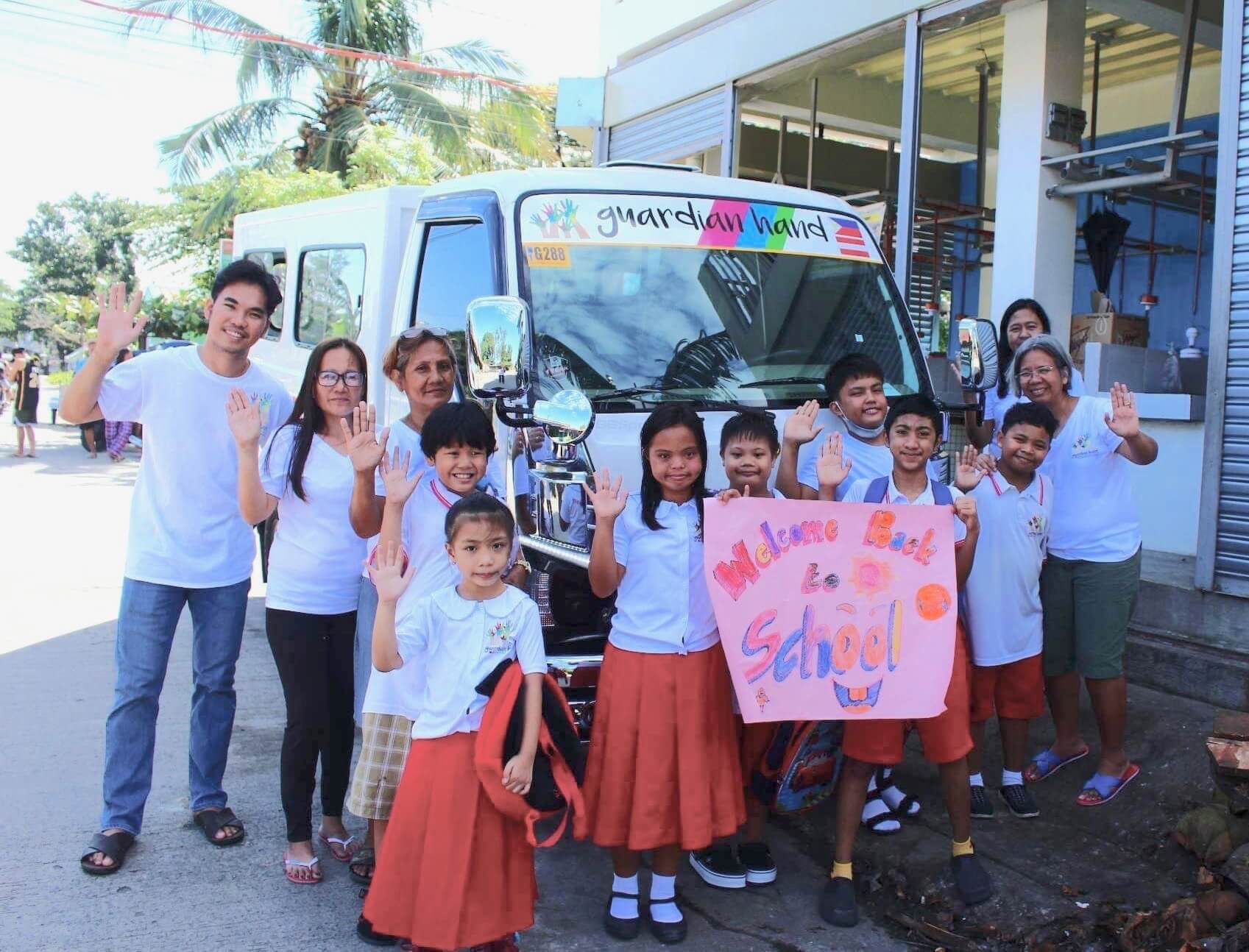 GUARDIAN HAND SCHOOL BUS! - Guardian Hand Project